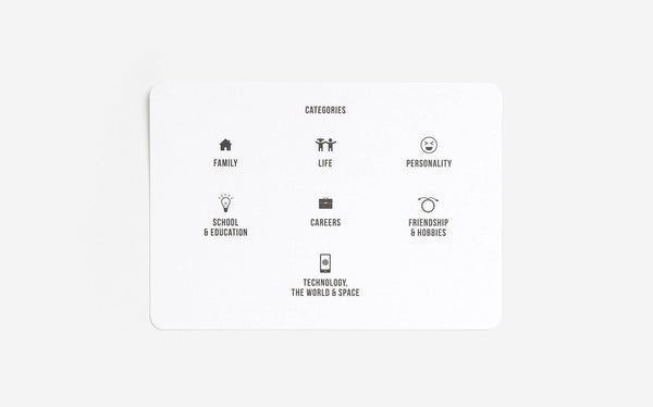 100 Questions Card Game - Family – Wildcard