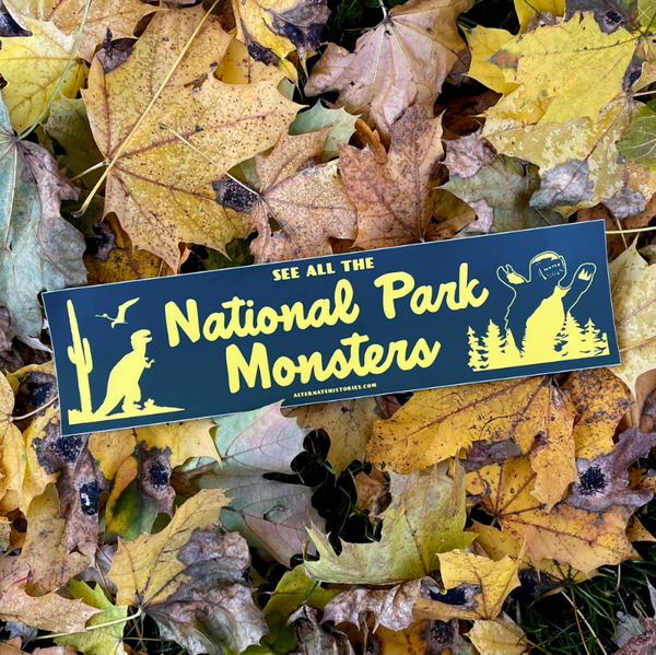 National Park Monsters Bumper Sticker – Wildcard